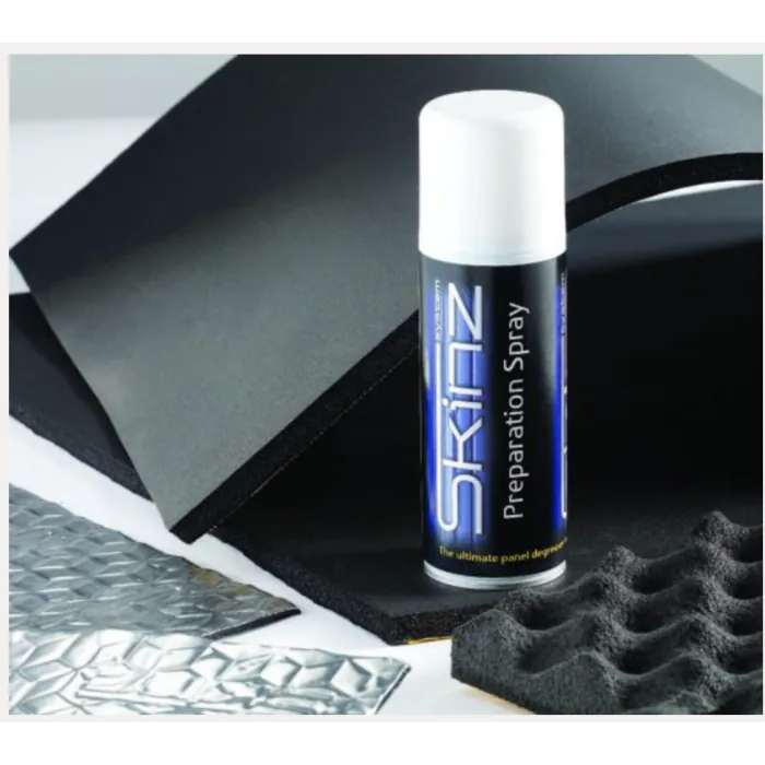 Skinz Preparation Spray - Degrease & Clean Metal Panels – HR Car Audio